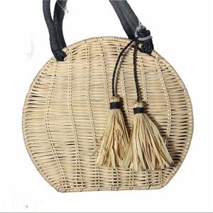 Bags | Wicker Crossbody Bag | Poshmark